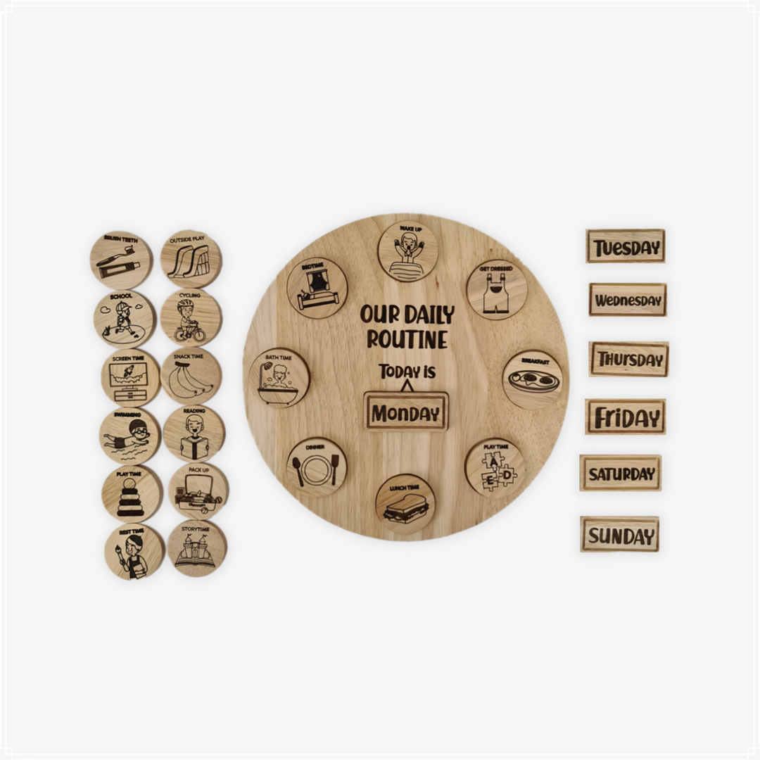 Qtoys Daily Routine Circle – Little Petite